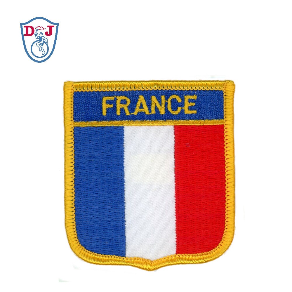 French Flag Embroidery Patch | Taiwantrade