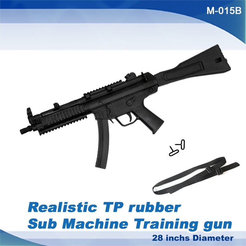 28" Realistic TP Rubber Sub Machine Training gun, MP5 Replica | Taiwantrade
