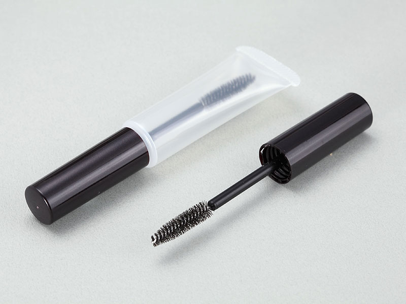 Fancy soft plastic cosmetic tube with brush cap for mascara | Taiwantrade