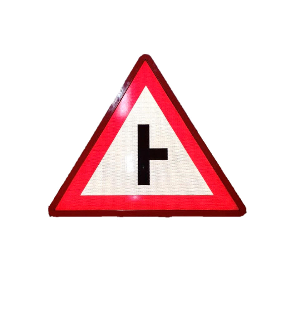 Illuminated LED Triangle Road Junction Warning Sign | Taiwantrade.com