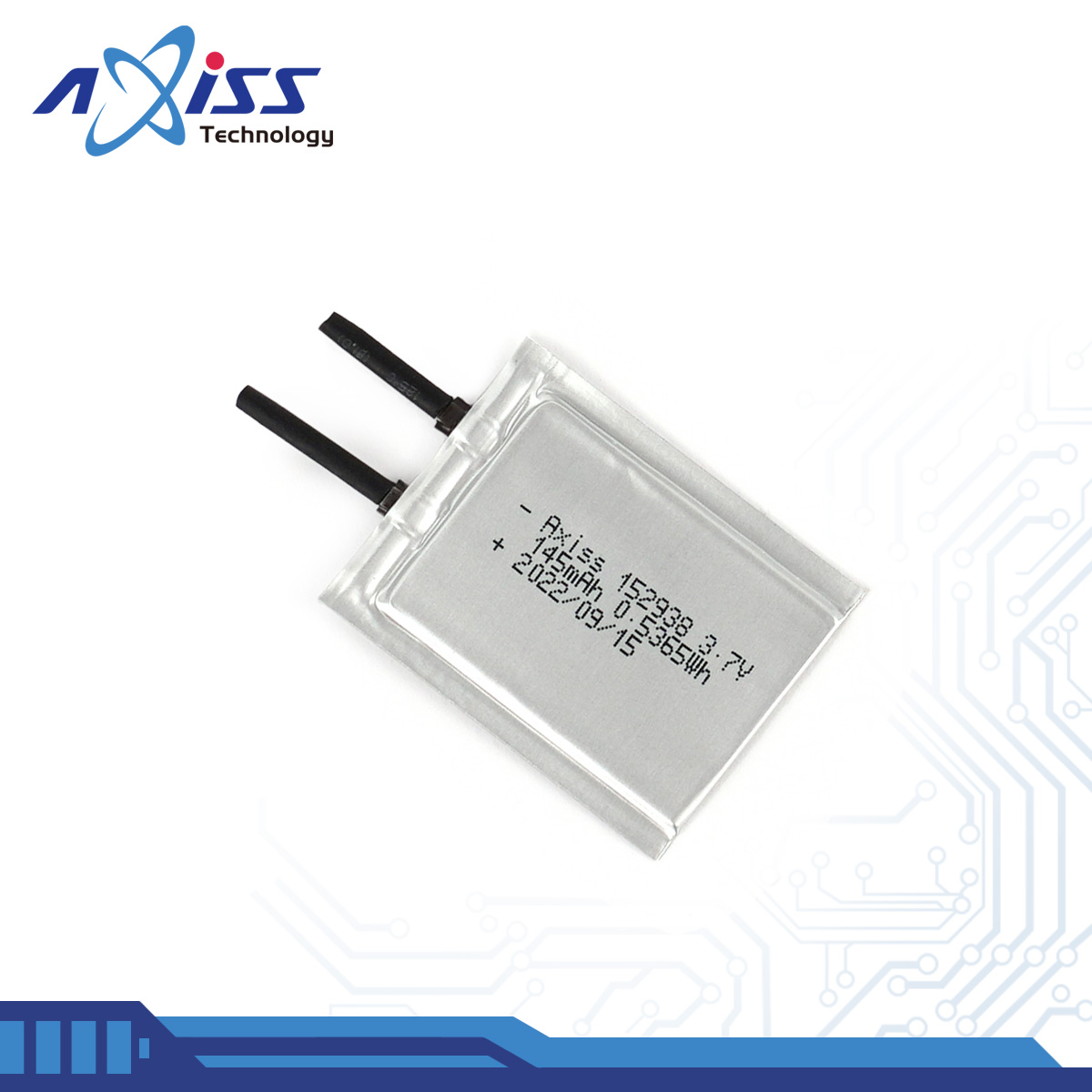 Manufacturer of Thin Rechargeable Li Ion Battery for Watch | Taiwantrade