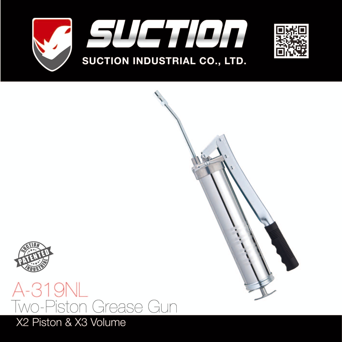 Two-Piston Grease Gun | Taiwantrade