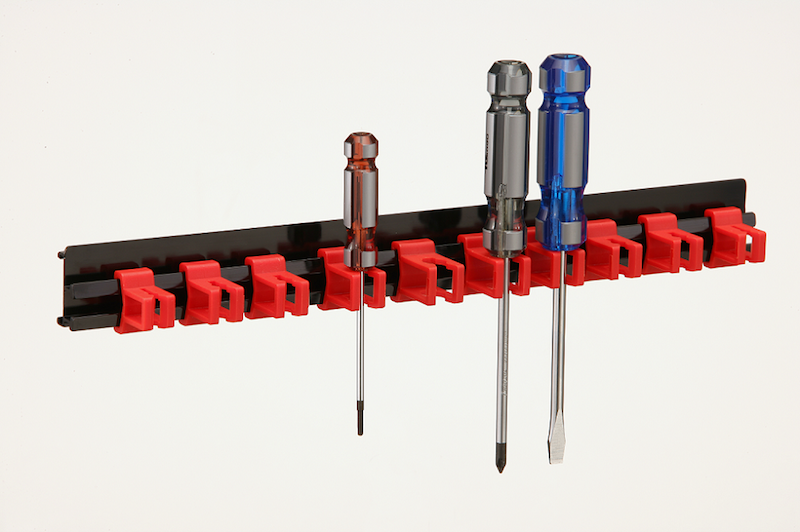 Magnetic Screwdriver Rack For Organizing Tools
