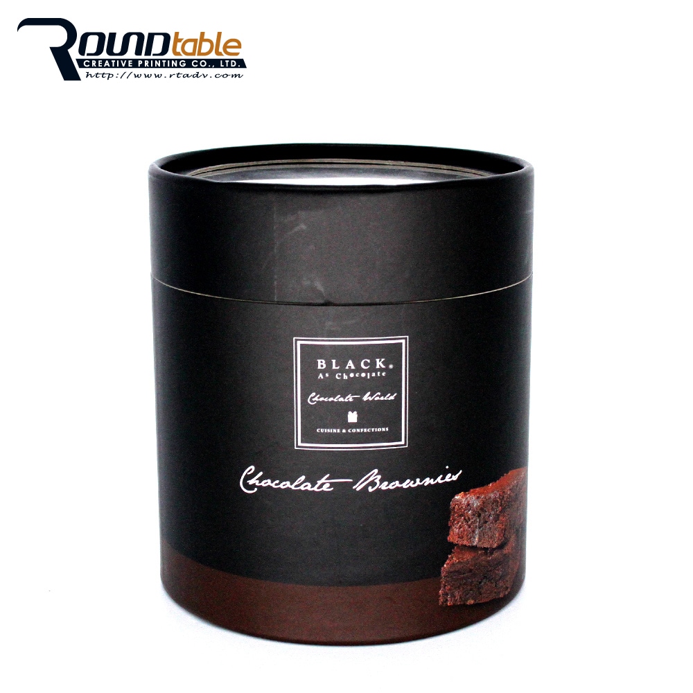 Customize Unique Cylinder Canister with Transparent Upper Cover ...