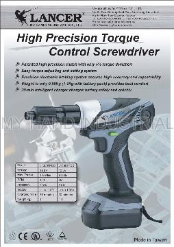 10.8V High Precision Torque Control Screwdriver | Taiwantrade