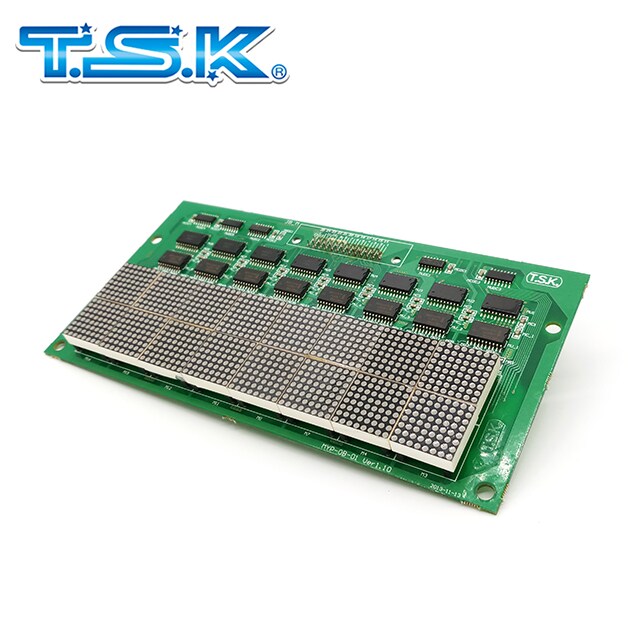 TSK Taiwan Mini Pinball Game Machine Kit : OP-28 PCB-Digital ...