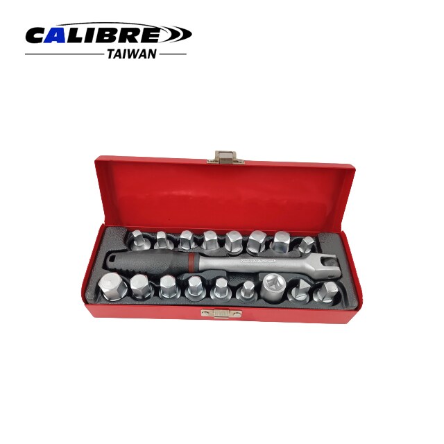 TAIWAN CALIBRE 3/8" Universal Hex Square Triangle Oil Drain Sump Plug ...