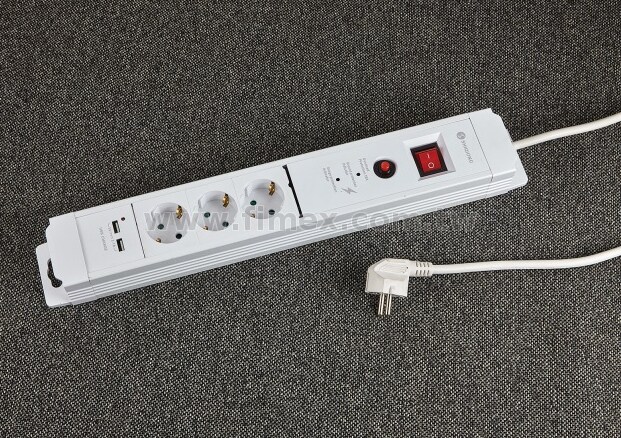 GERMAN TYPE SURGE PROTECTION SOCKET | Taiwantrade