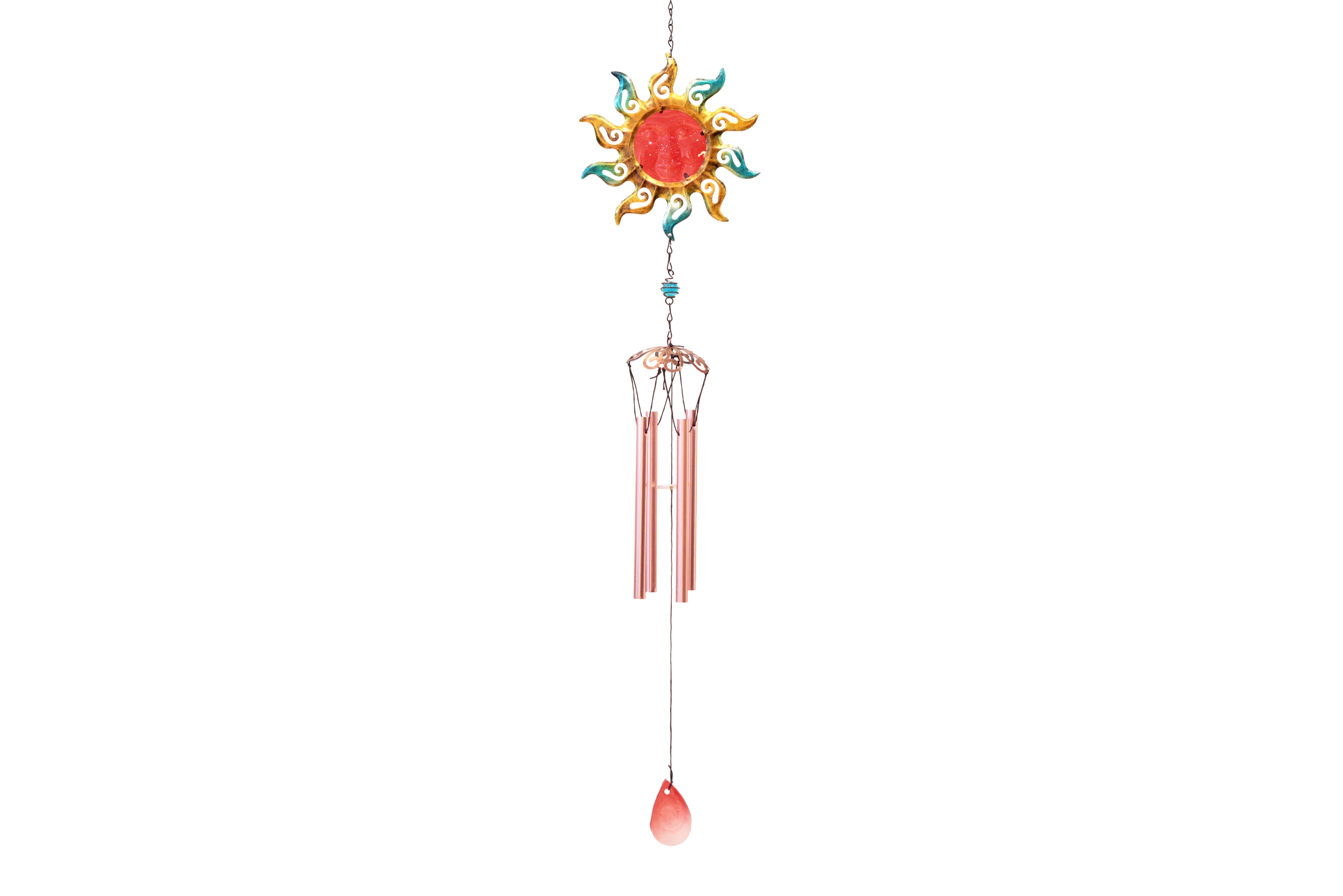 Spiral Sun Decorative Wind Chime-Orange Sun Décor | Taiwantrade