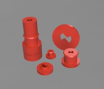 Customized Gun drill rubber guide bush | Taiwantrade.com