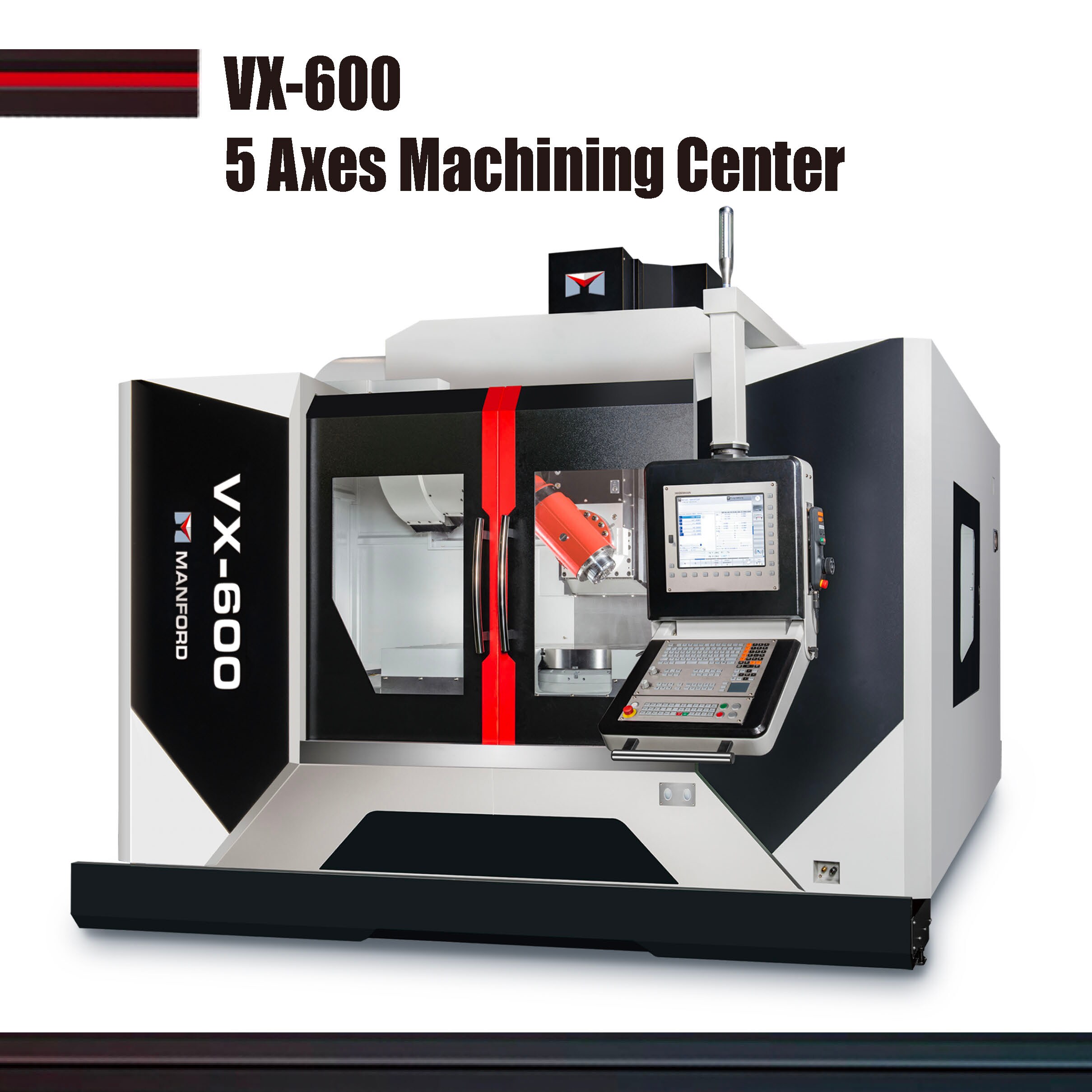 5 Axes Machining Center, CNC High-Performance Designed for Multi-axes ...