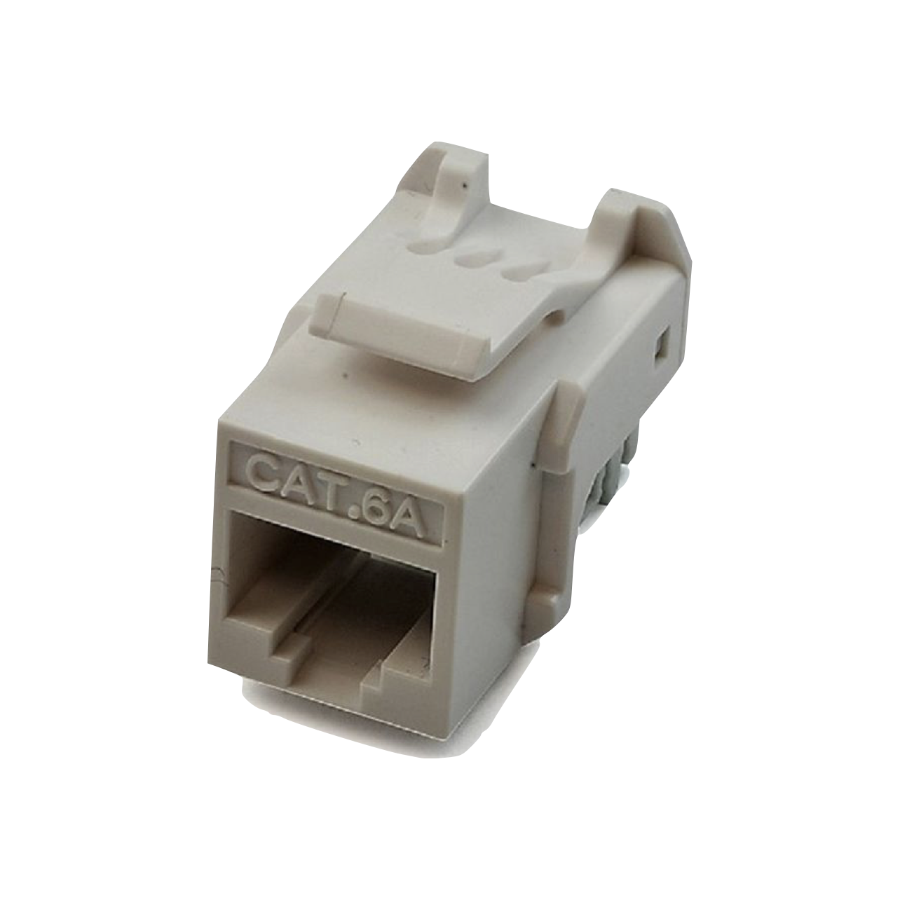 Unshielded Cat 6 Keystone Jack, punch down type | Taiwantrade