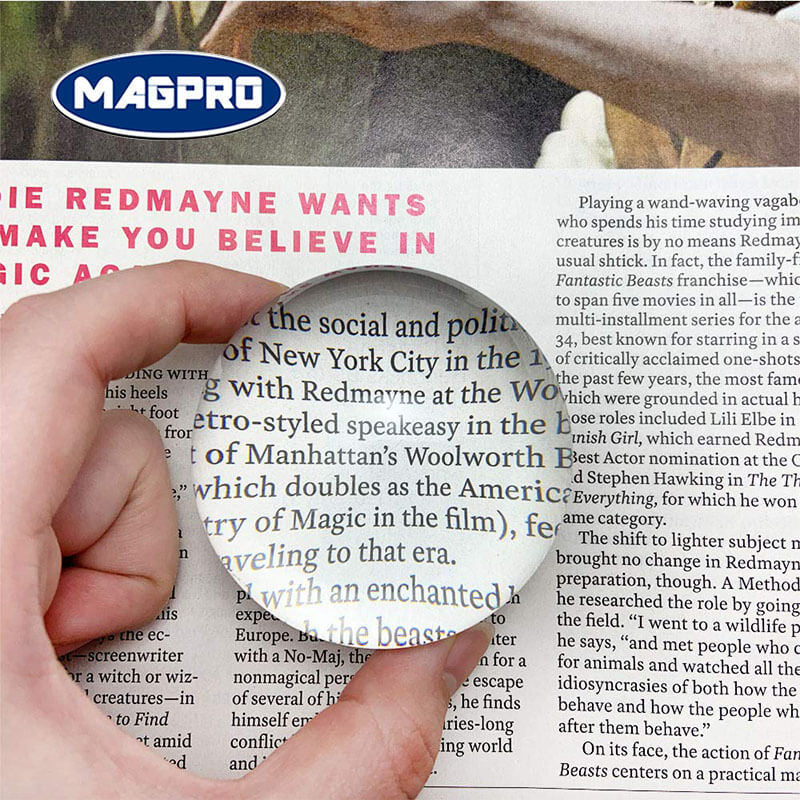 4x Paperweight Magnifier Dome Magnifying Glass Clearly Paperweight ...
