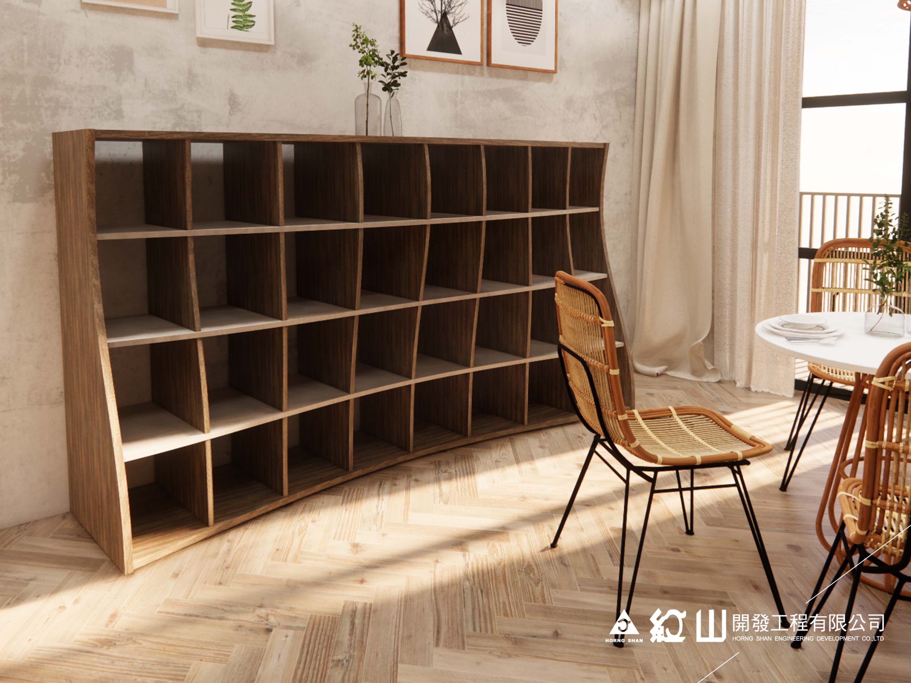 Curved storage cabinet | Taiwantrade.com