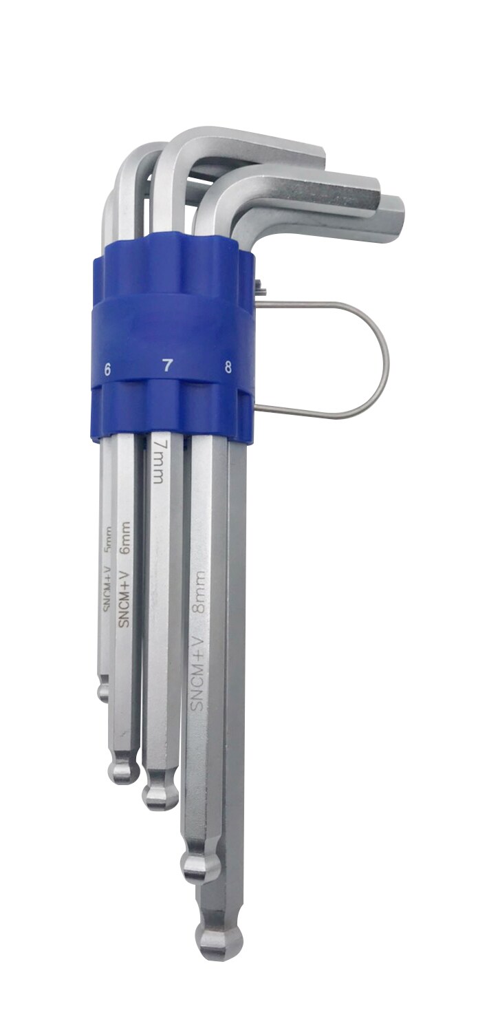 10pcs Long Ball Hex Key Wrench Set | Taiwantrade