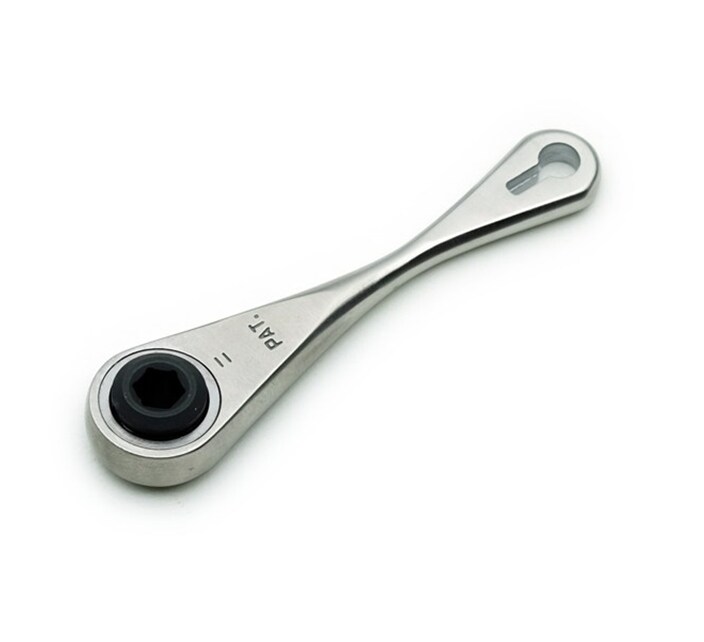 1/4" HEX STAINLESS STEEL MICRO RATCHET BIT DRIVER | Taiwantrade