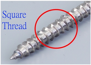 SQUARE THREAD SCREW | Taiwantrade