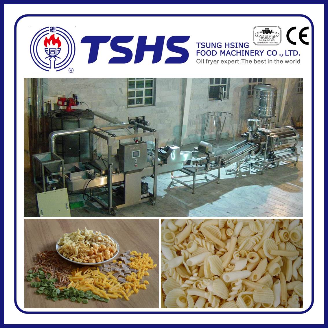 Professional Fried Potato pellet chips Extruder Equipment with CE ...