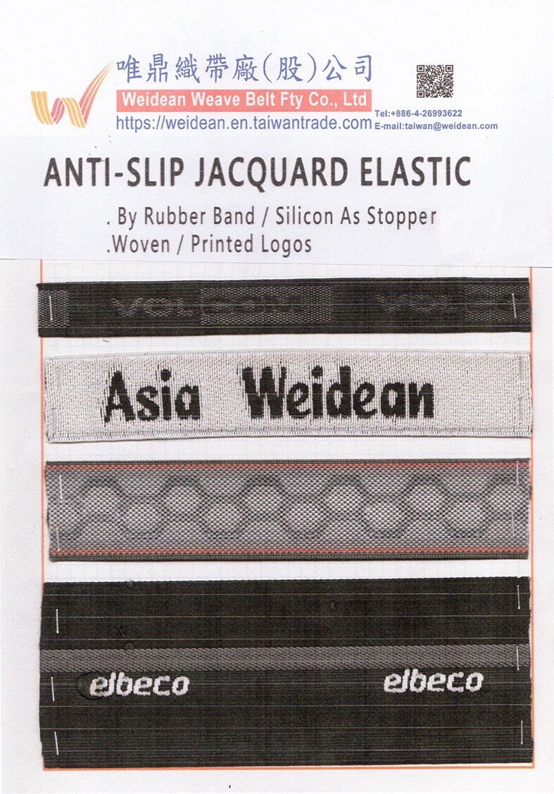 Anti-slip fabric, Non-slip textile, Grip-enhancing webbing, Slip ...