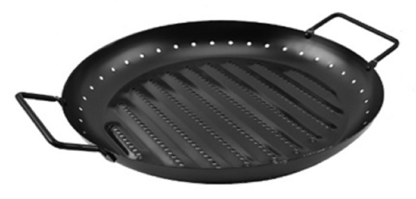 Non-stick Wave Round Grilling Wok | Taiwantrade