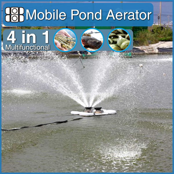 For aquaculture new multifunctional floating stainless steel water pump ...