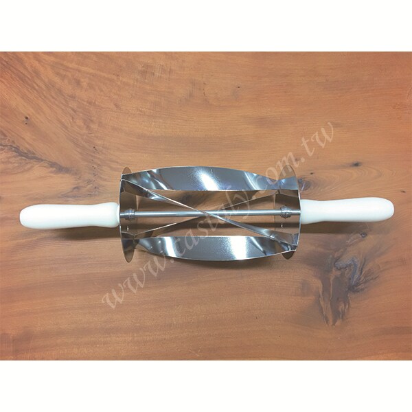 Single Stainless Steel Triangle Cutting Roller with Plastic Handle ...