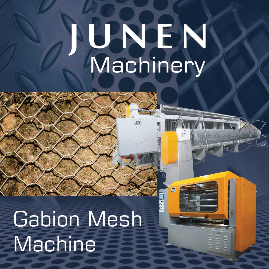 JUNEN Gabion Mesh Machine | Taiwantrade.com
