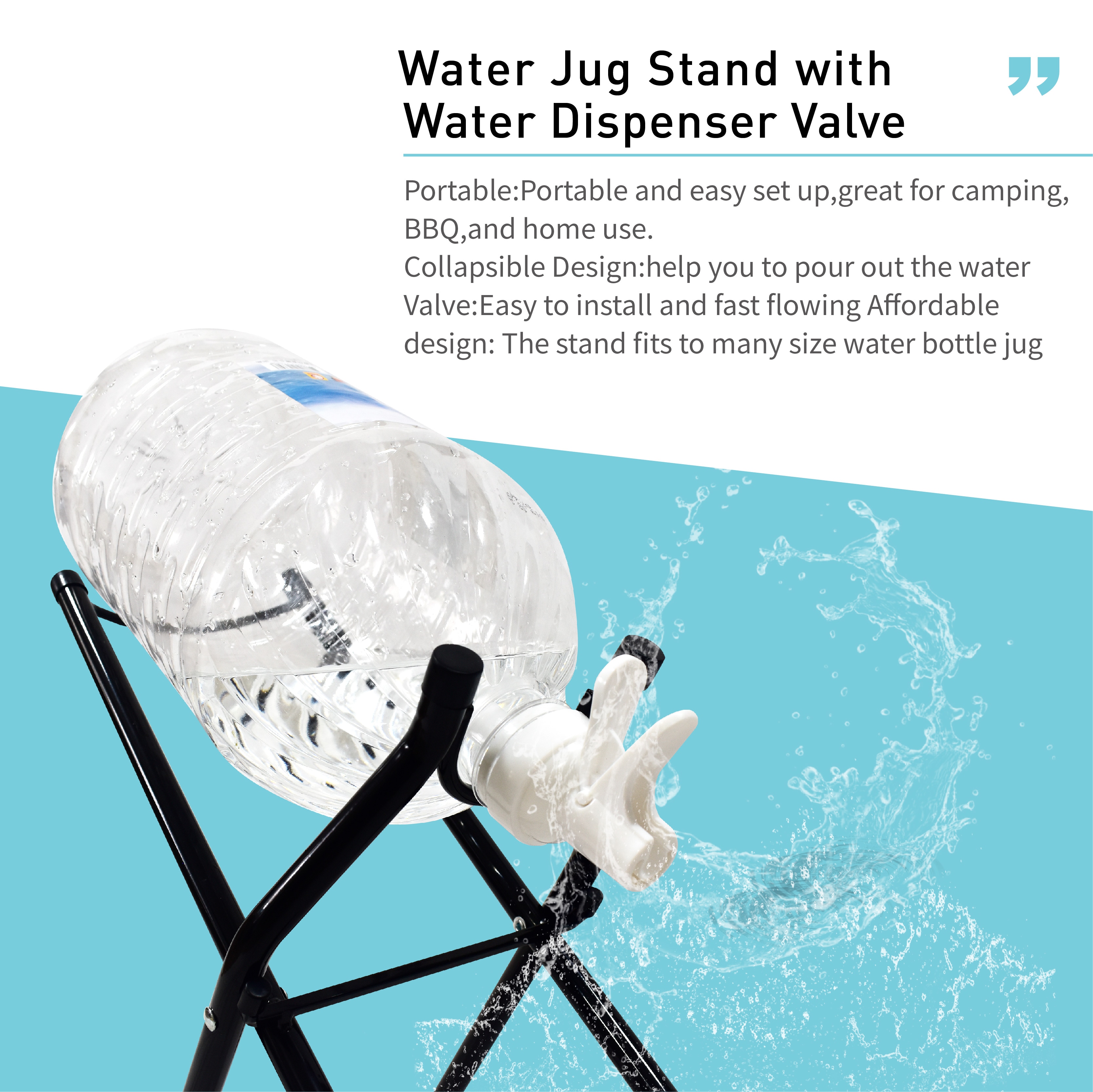 TREEWALKER Water Jug Stand With Water Dispenser Valve | TREHEL ...
