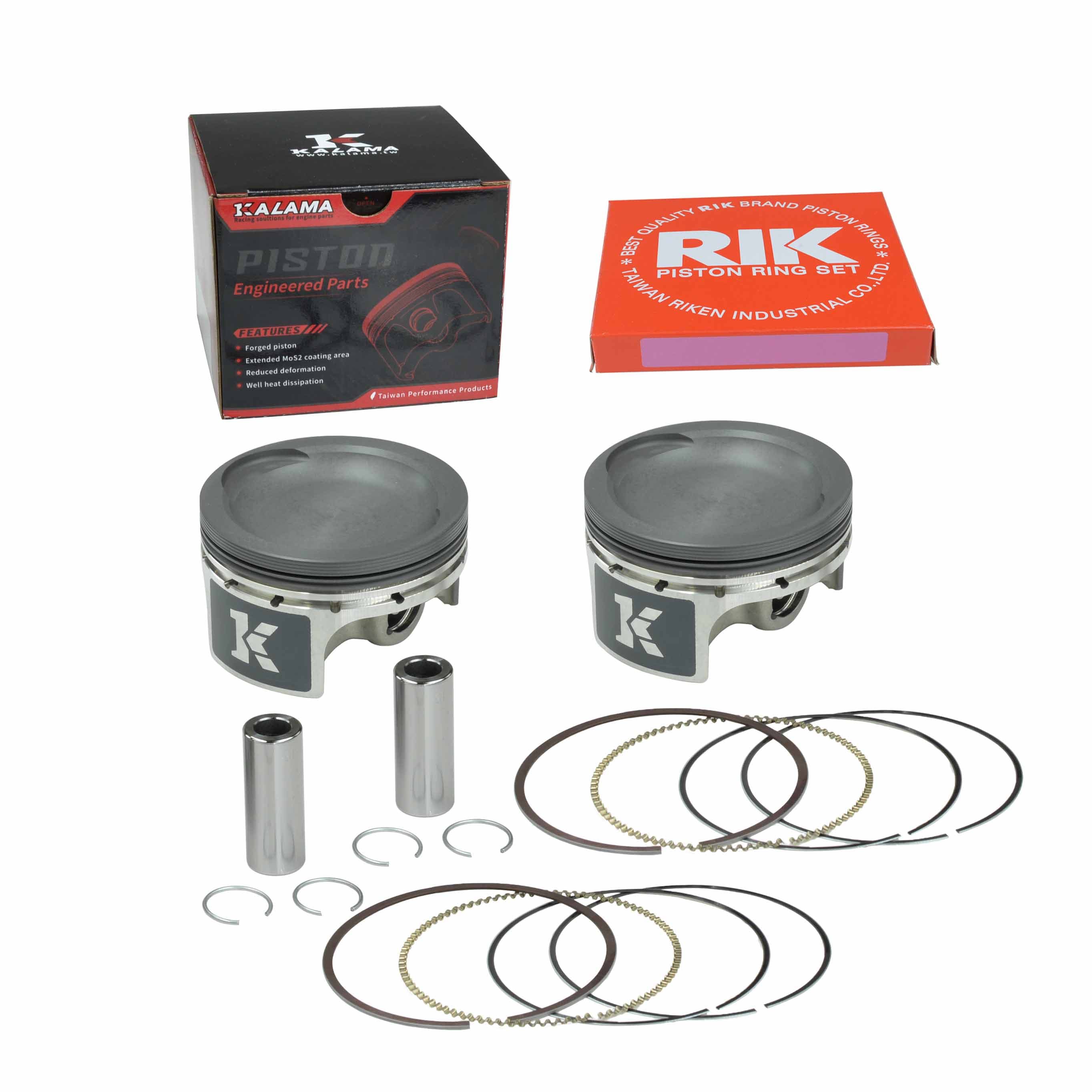 Kalama Racing Big Bore Forged Piston kits for Polaris RZR800 12:1 RIK ...