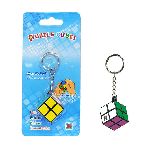 2x2x2 Mini Puzzle Cube With Keychain | Taiwantrade