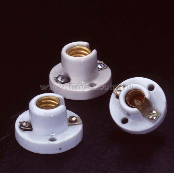 PORCELAIN LAMP SOCKET E10/E12/E14/E17 | Taiwantrade