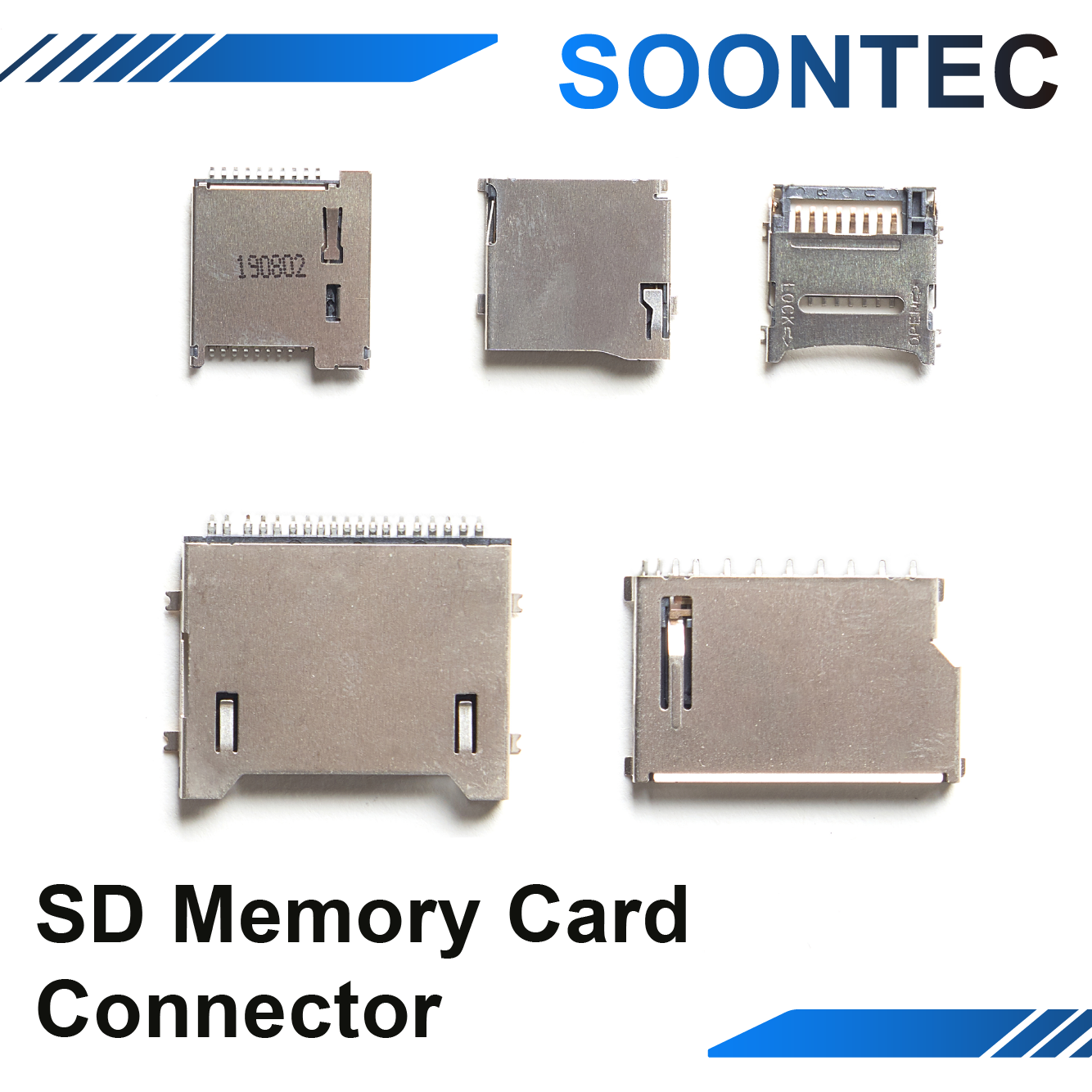 SD Memory Card Connectors, T Flash Connector, D-sub SD Card Connectors ...