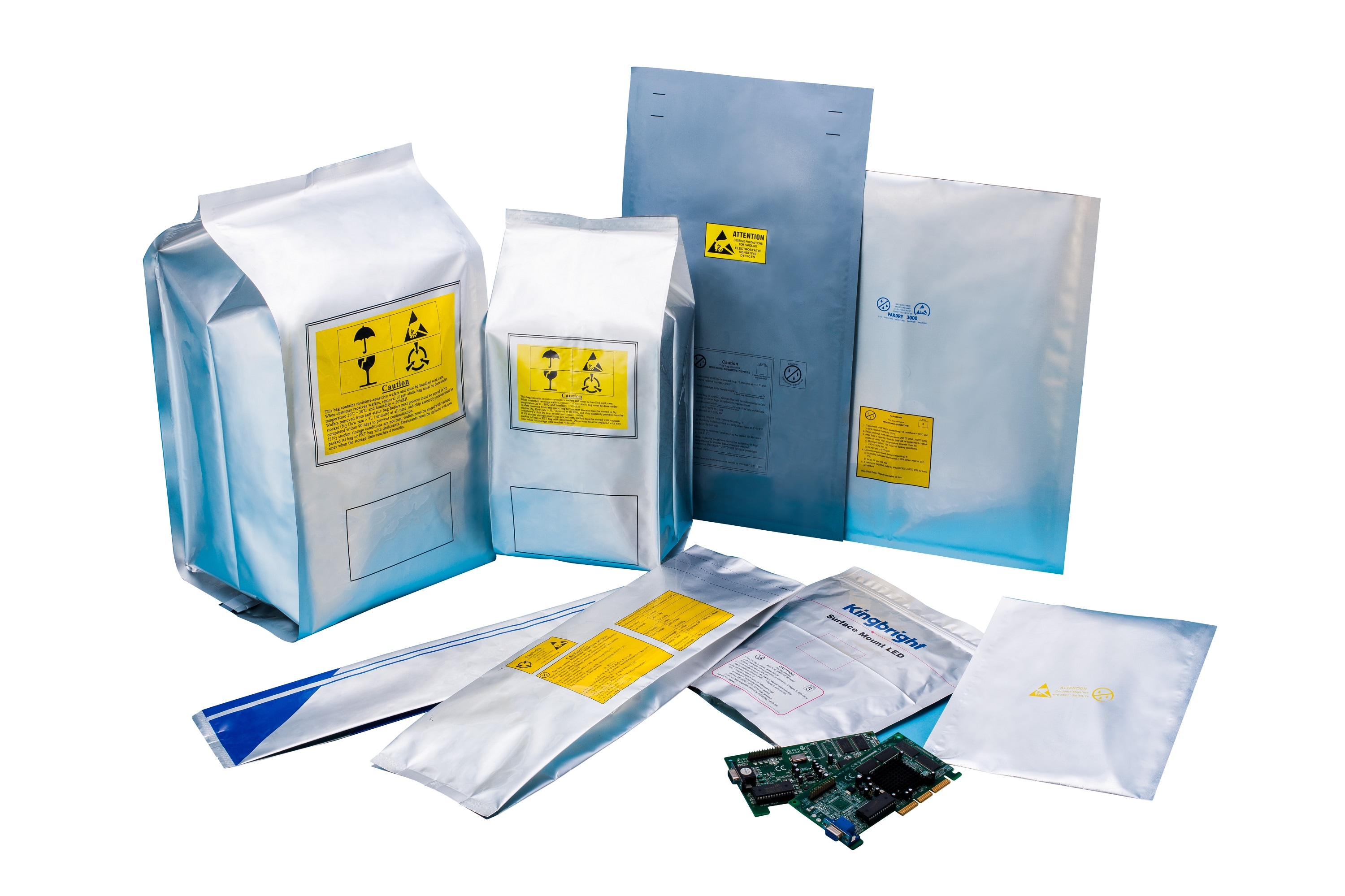 MBB(Moisture Barrier Bag), Anti-Static Aluminum Bag, Static Shielding ...