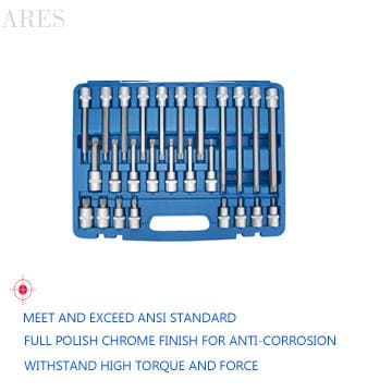 26 PC 1/2"DR. SPLINE TIP BIT SOCKET SET | Taiwantrade