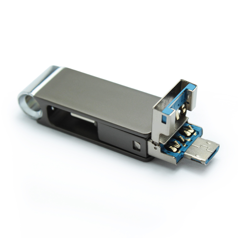 64 GB Waterproof OTG Swivel USB Flash Drive with Logo | SUNITA TELECOM ...