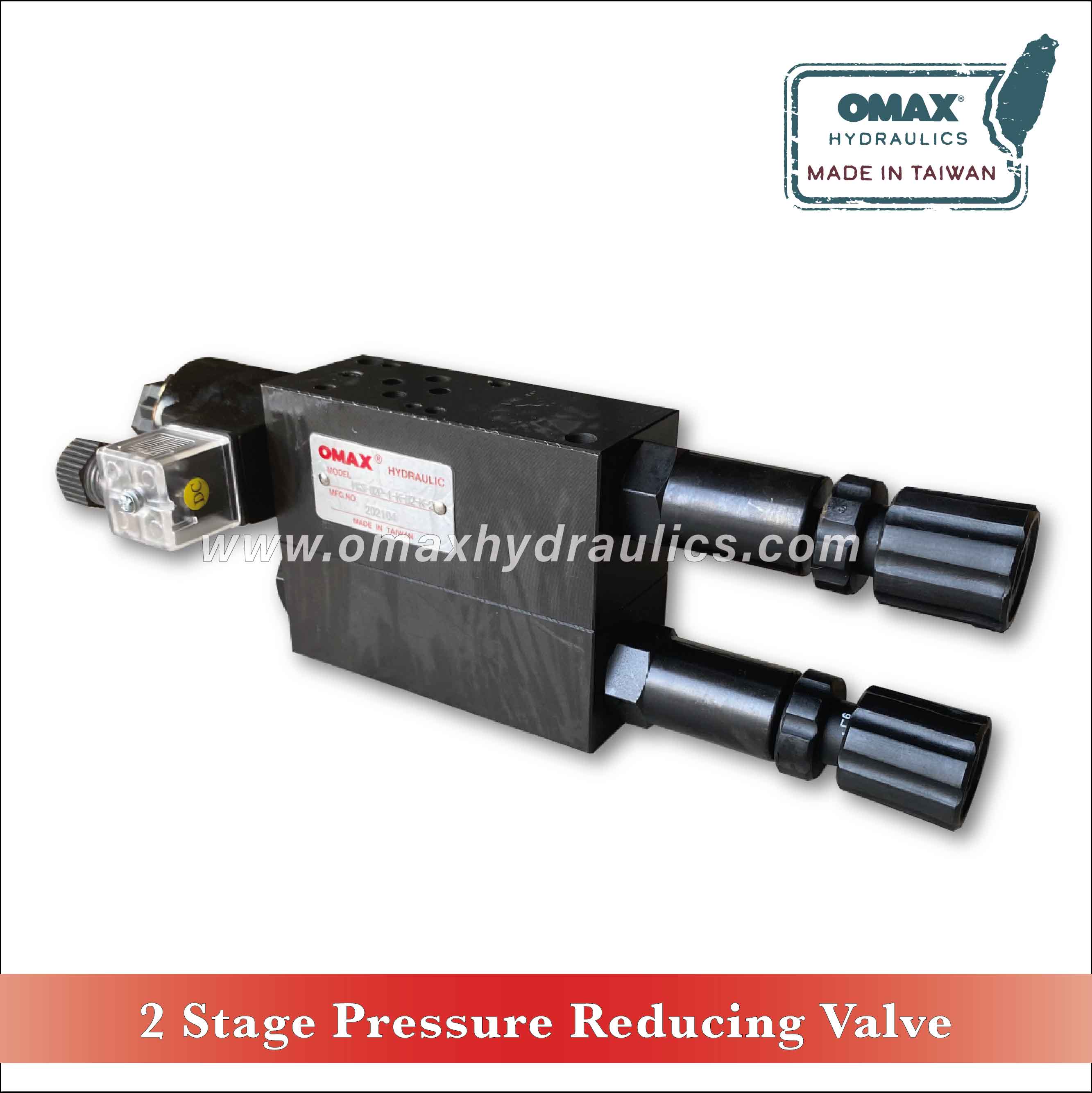 [MGS] Modular 2 Stage Pressure Reducing Valve 1/4" NG6 CETOP3 | Taiwantrade
