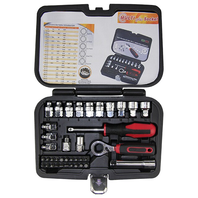 38 PCS 13MM(H) GO-THROUGH, MULTI PLUS SOCKET SET | Taiwantrade