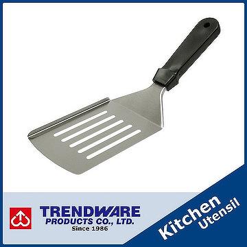 Stainless Steel Kitchen Cooking Egg Turner, Plastic or Wood Handle with ...