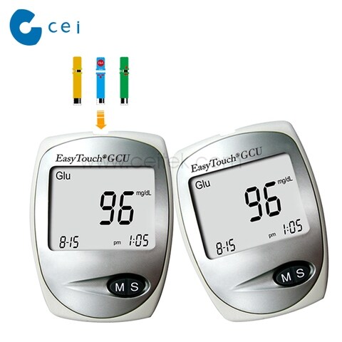 2018 CE ISO Bluetooth blood glucose meter Uric Acid Cholesterol test ...