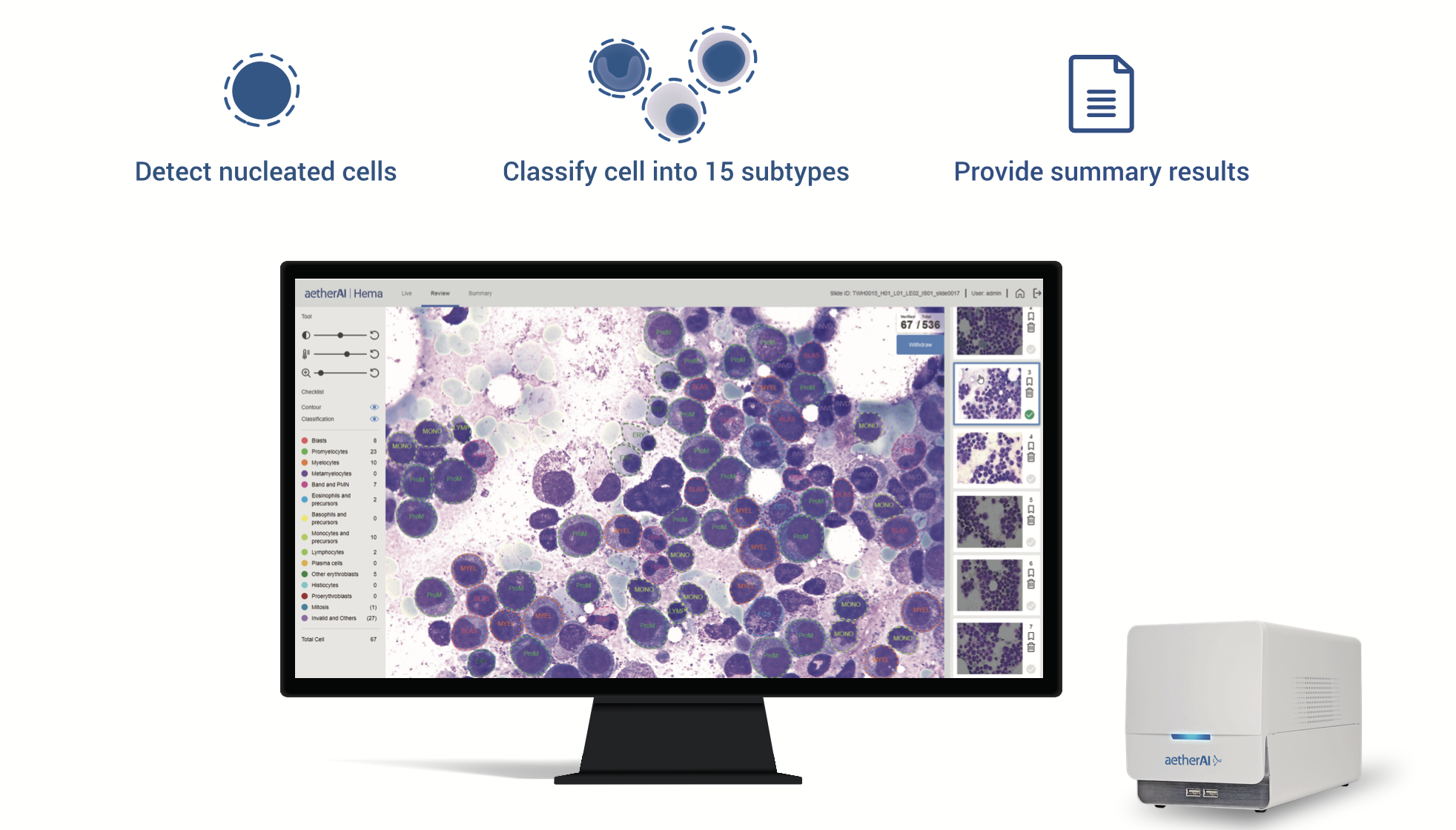 aetherAI Hema-The World’s First Bone Marrow AI | Taiwantrade.com
