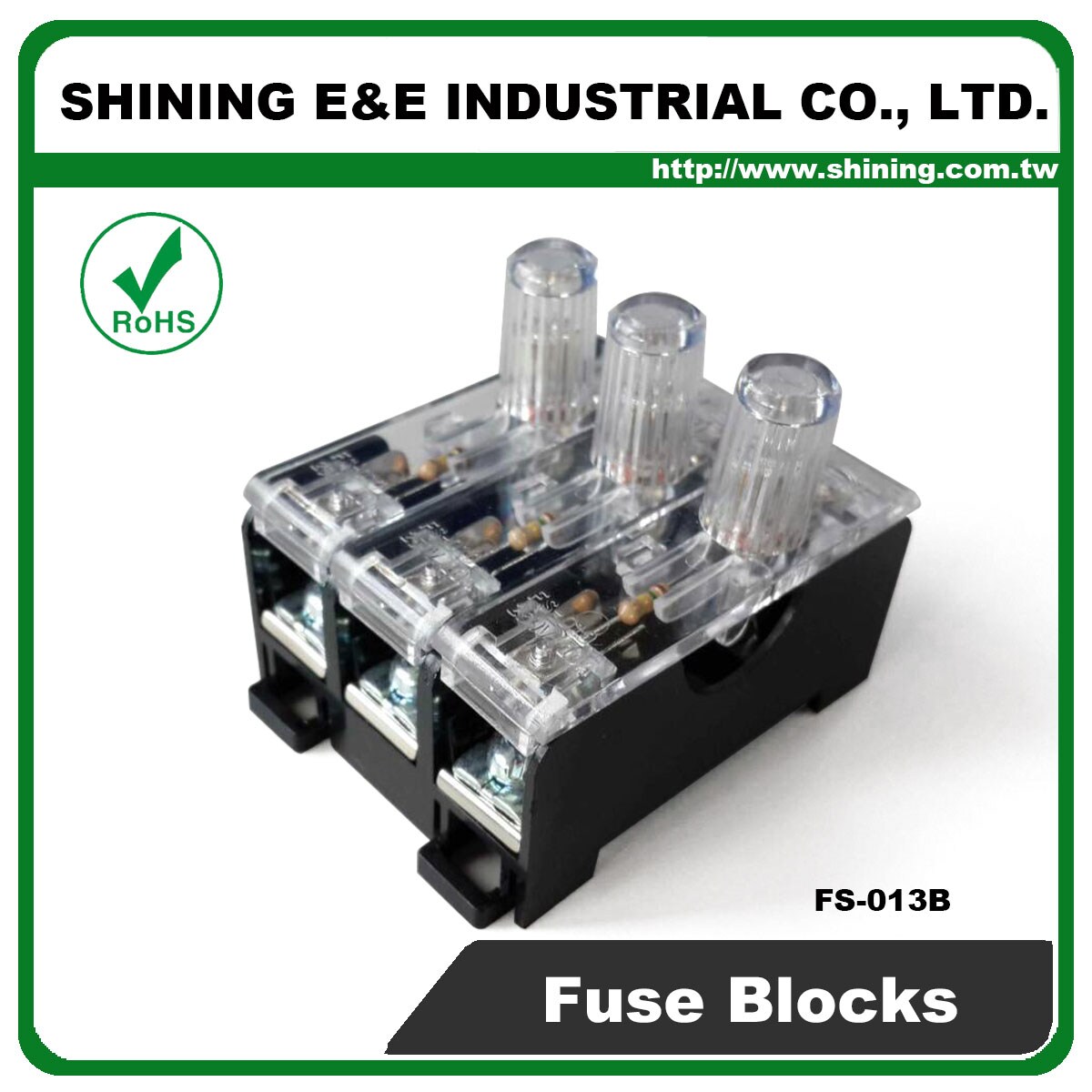 600V 10A 3 Way Din Rail Mounted Fuse Block | Taiwantrade.com