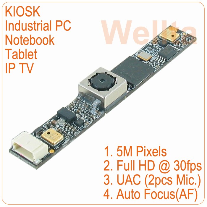 5M Pixels , Auto Focus , USB Camera Module , 2pcs Microphone | Taiwantrade