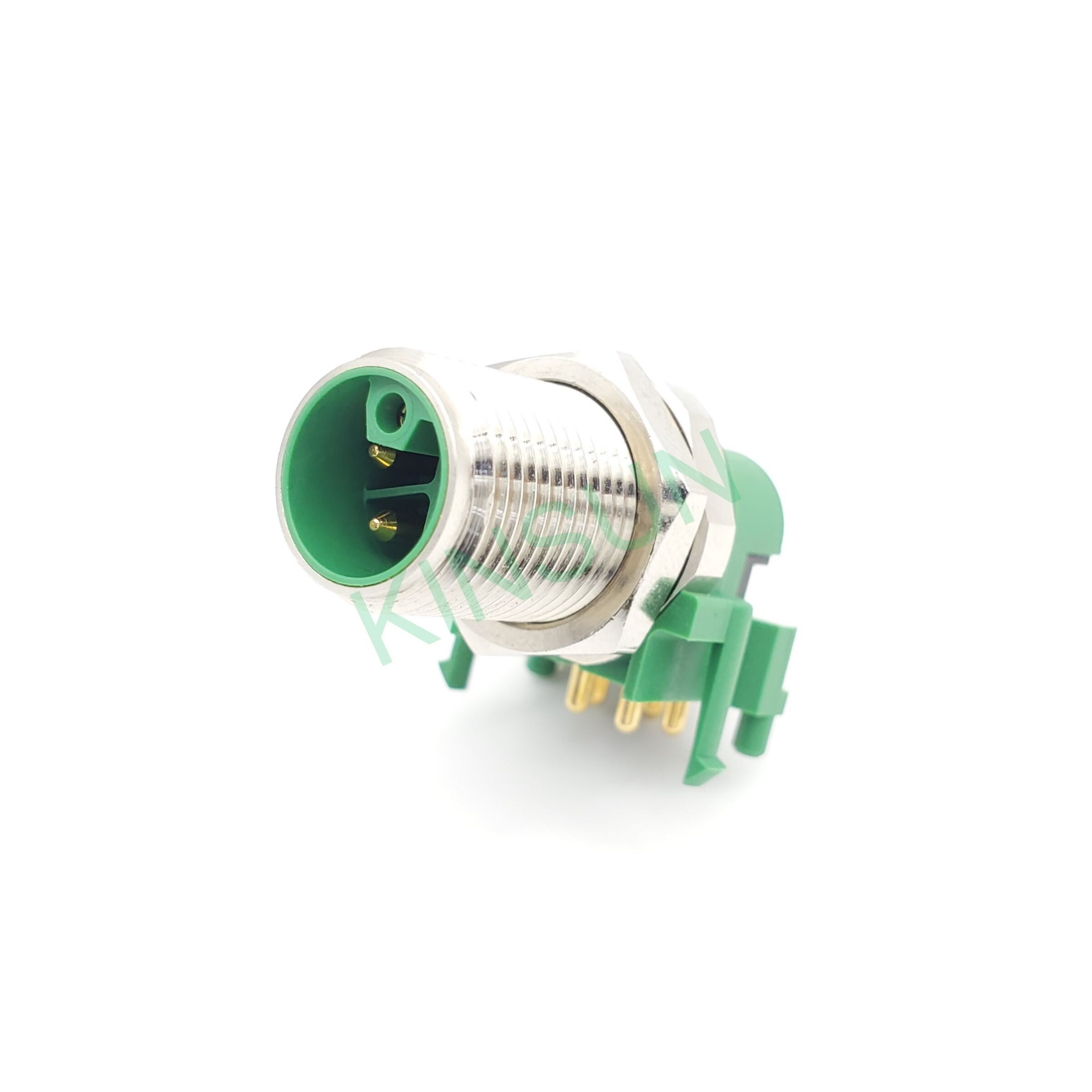 M12 L-Coded Straight/Right-Angled Connector PCB Mount | Taiwantrade