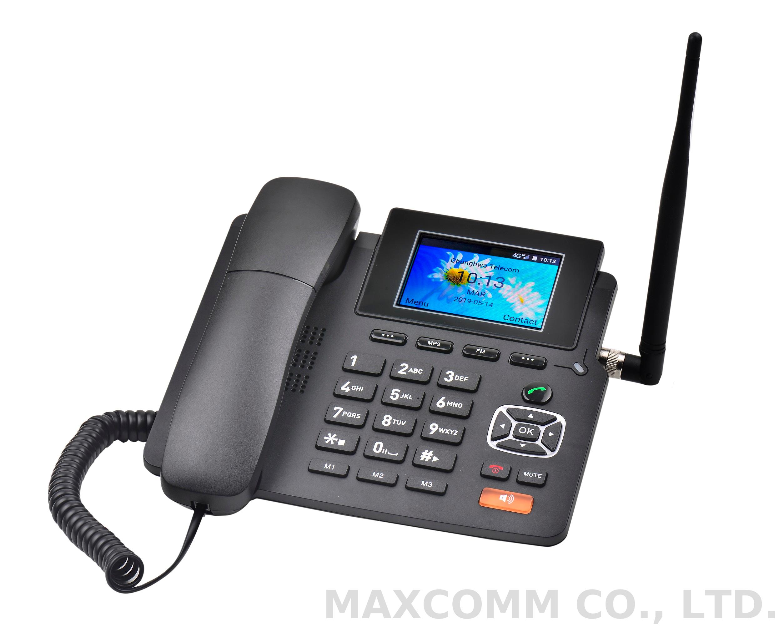 MAXCOMM 4G FIXED WIRELESS PHONE WITH WIFI HOTSPOT MW-69C | Taiwantrade