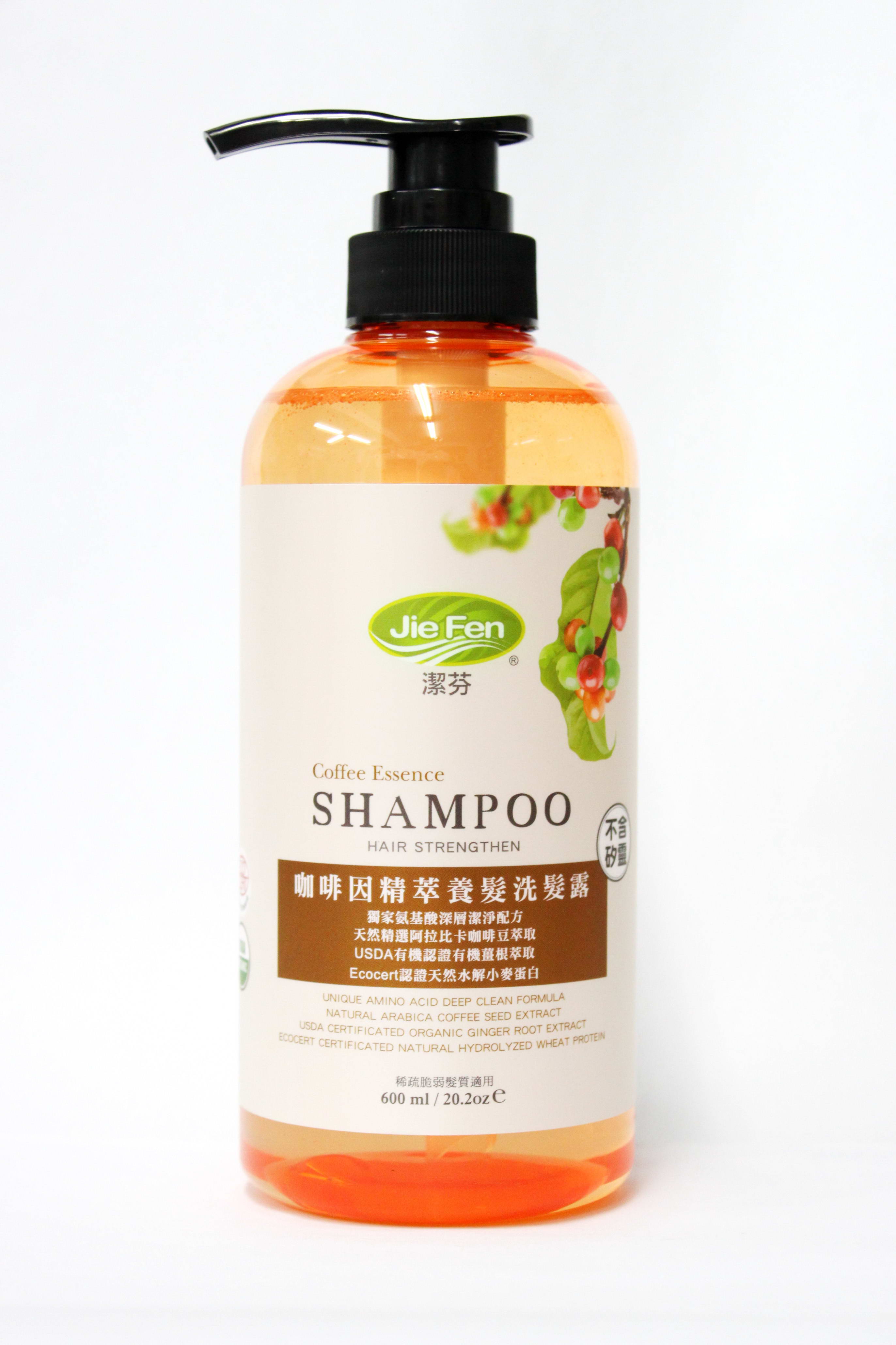 Jie Fen caffeine shampoo, anti-hair loss | Taiwantrade