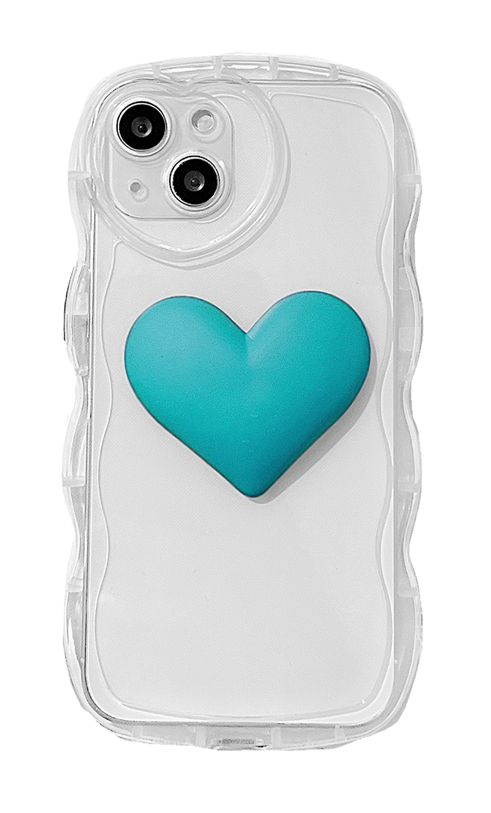 Curly Wave Shape Heart Phone Cases Phone Cases Supplier | Taiwantrade