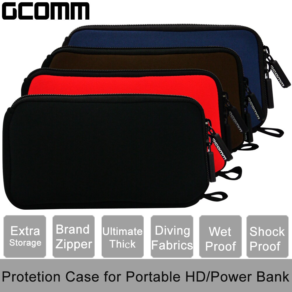 GCOMM Multi-Function Extra Thick Soft Light Carrying Case for External ...