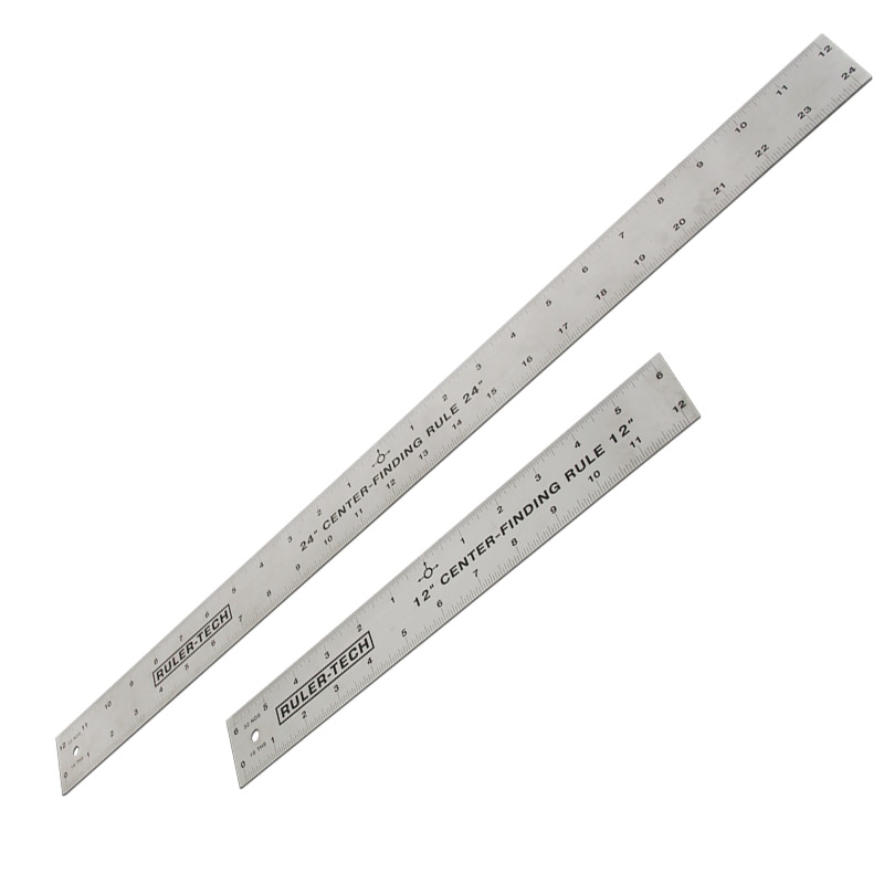Steel Center Finder Ruler - Center Between Two Points | Taiwantrade