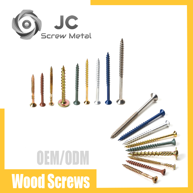 JC Fasteners Screws-Wood Screws/Wood Bolts | Taiwantrade.com