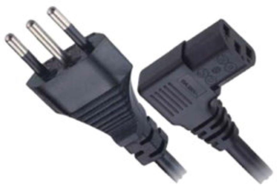 Italy AC Power to IEC320 C13 Suitable for Electrical products ...